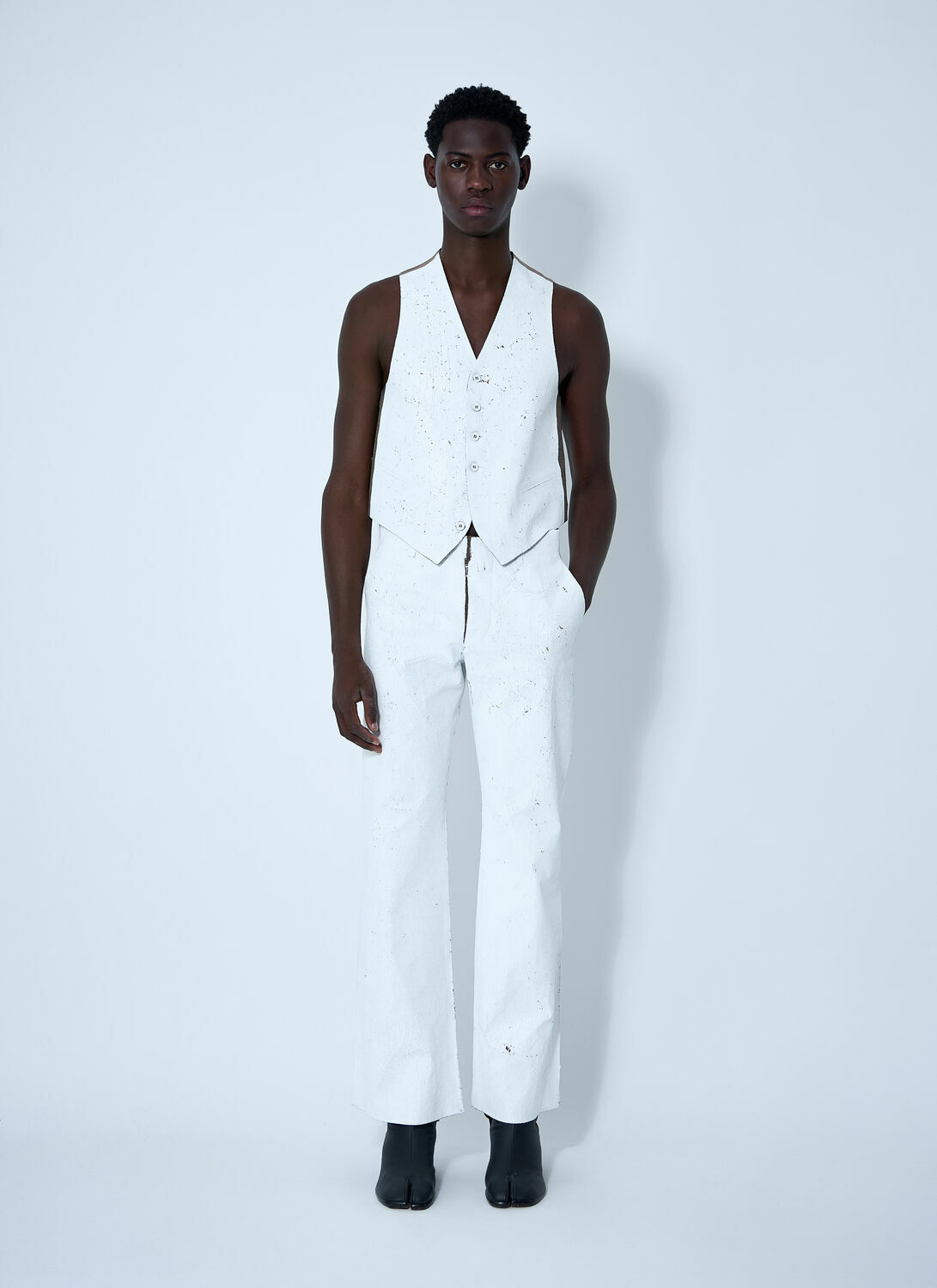 MM6 Maison Margiela Painted Pants MM6 Maison Margiela