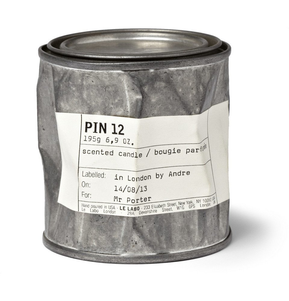 Le Labo - Pin 12 Scented Candle, 195g - Men - Silver Le Labo