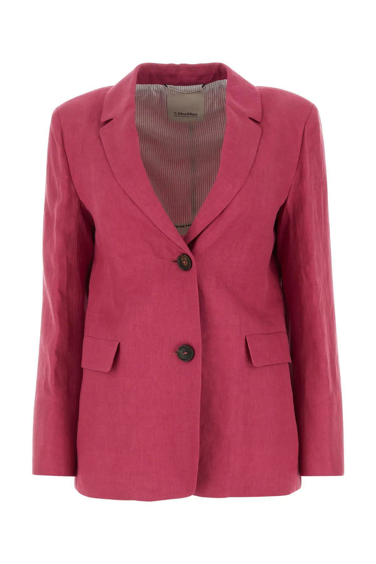 'S Max Mara Sofia Linen Blazer S Max Mara