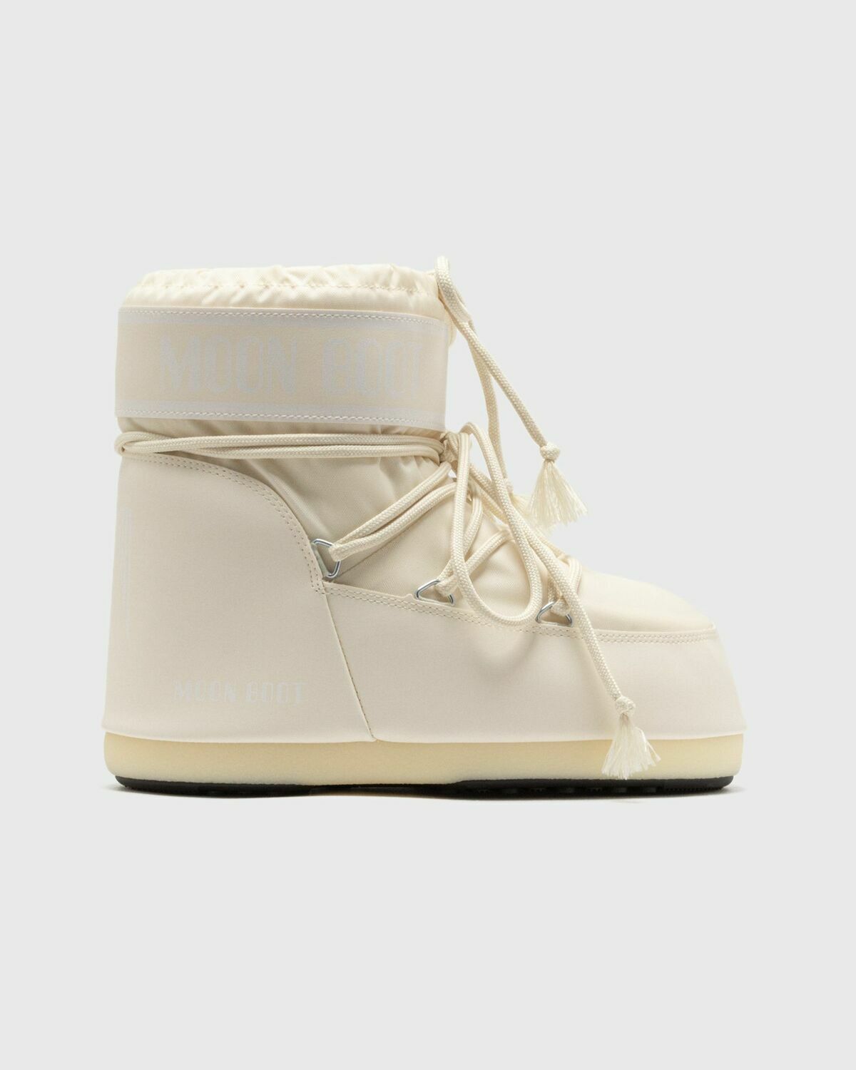 Moon Boot Mb Icon Low Nylon Beige Boots Moon Boot