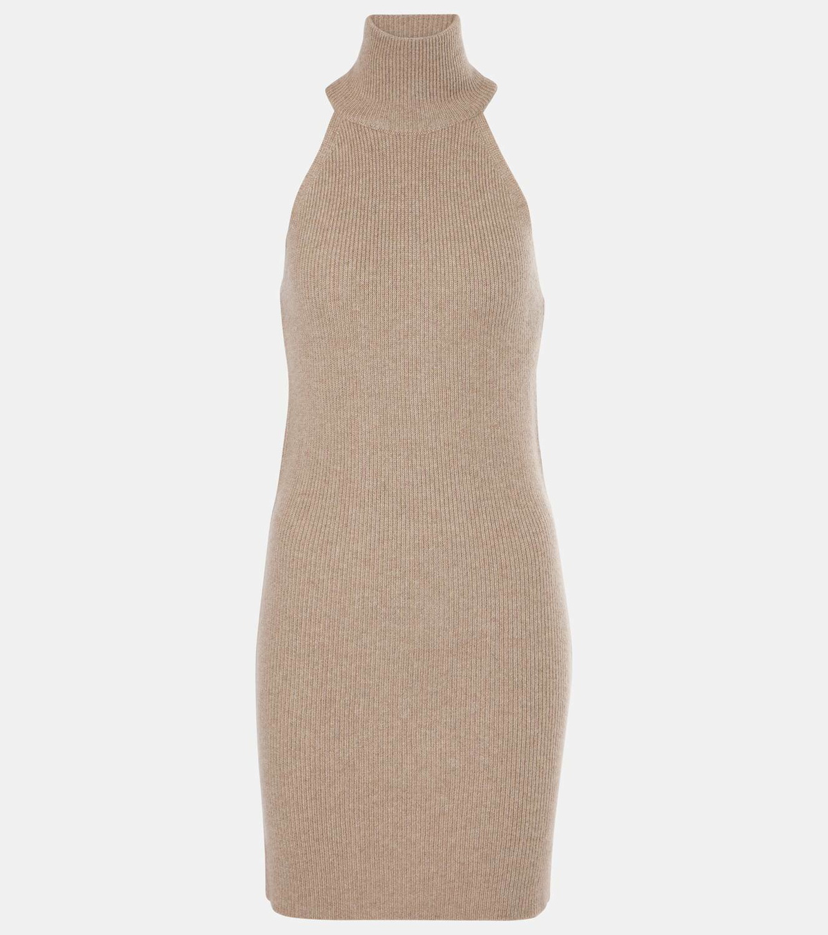 Lisa Yang Carmen ribbed-knit cashmere minidress Lisa Yang