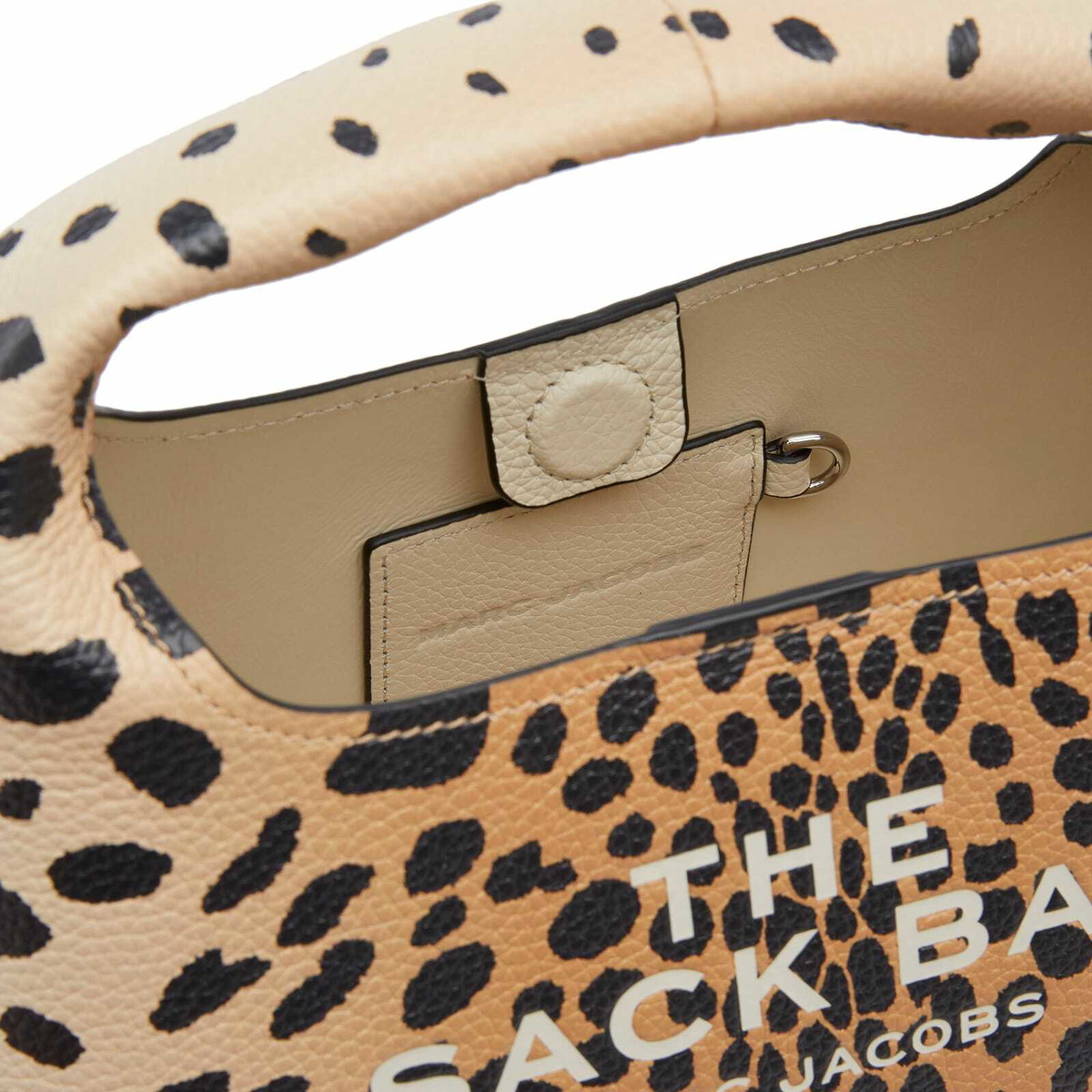 Marc Jacobs Women's The Mini Sack Bag in Cheetah in Black Multi Marc Jacobs