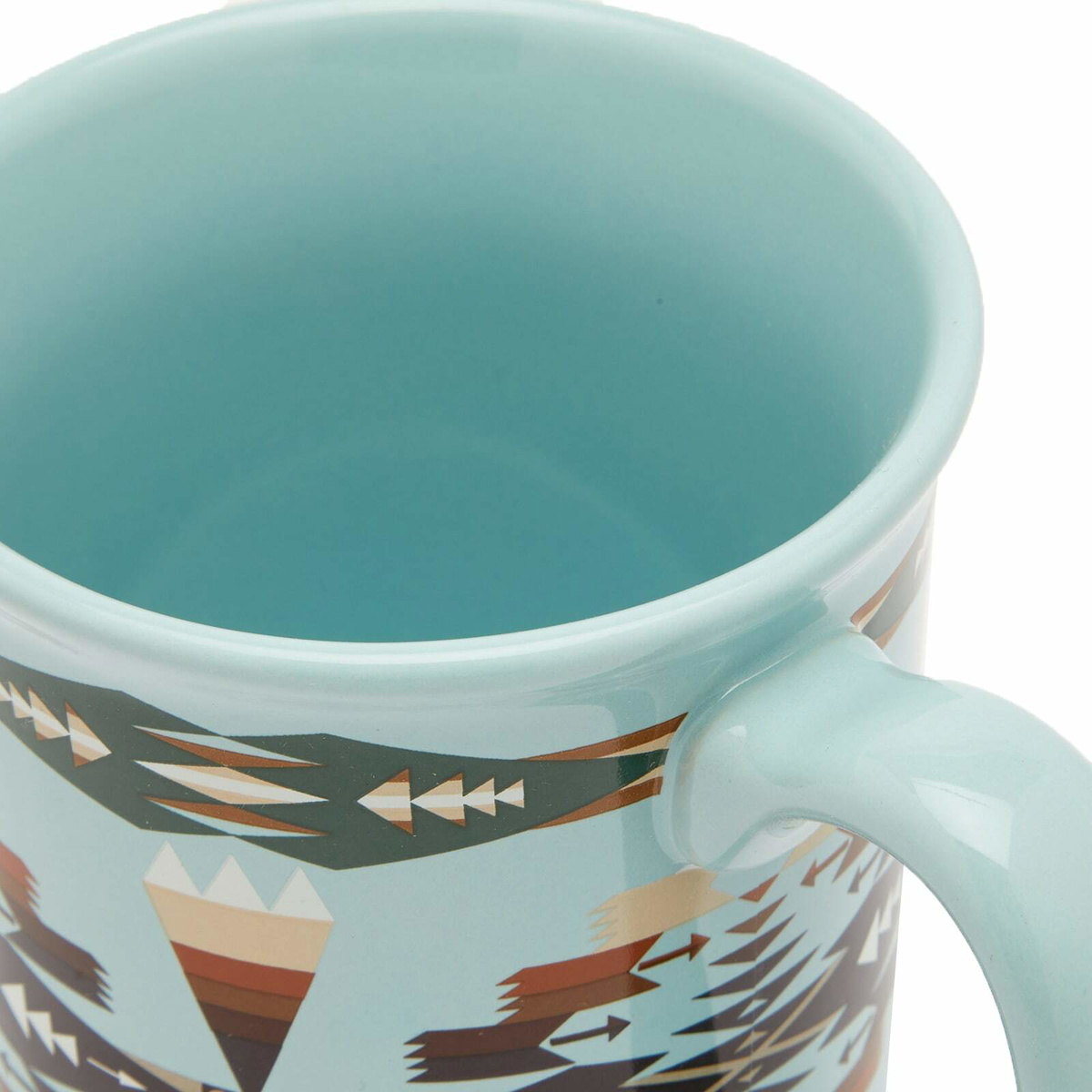 Pendleton Ceramic Mug in Aqua Pendleton