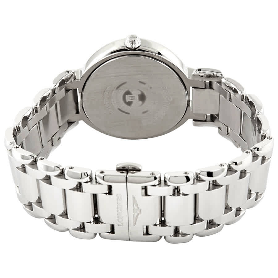 Longines PrimaLuna Moonphase Mother of Pearl Diamond Dial Ladies Watch L8.116.4.87.6 Longines