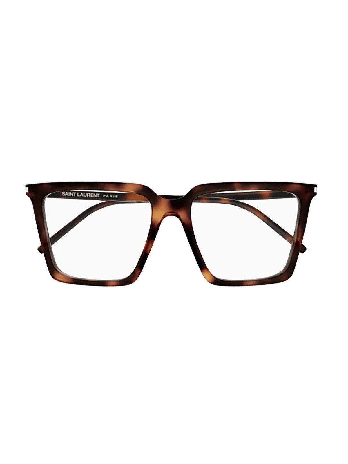 Saint Laurent Eyewear Square Frame Glasses Saint Laurent