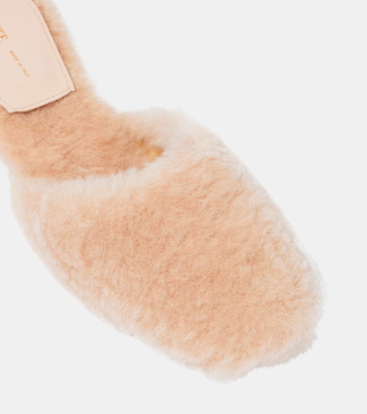 Khaite Clio shearling mules Khaite
