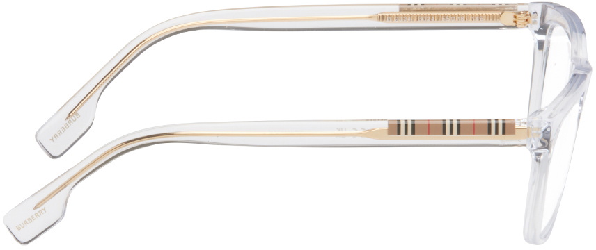 Burberry Transparent Rectangular Glasses Burberry