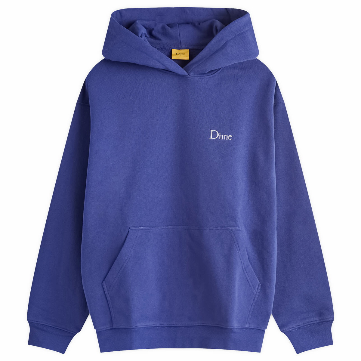 Dime Men's Classic Logo Hoodie in Indigo Dime