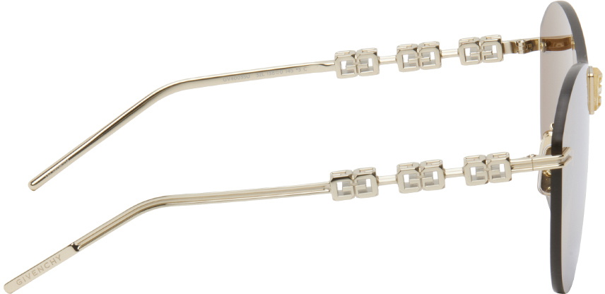 Givenchy Gold 4Gem Sunglasses Givenchy
