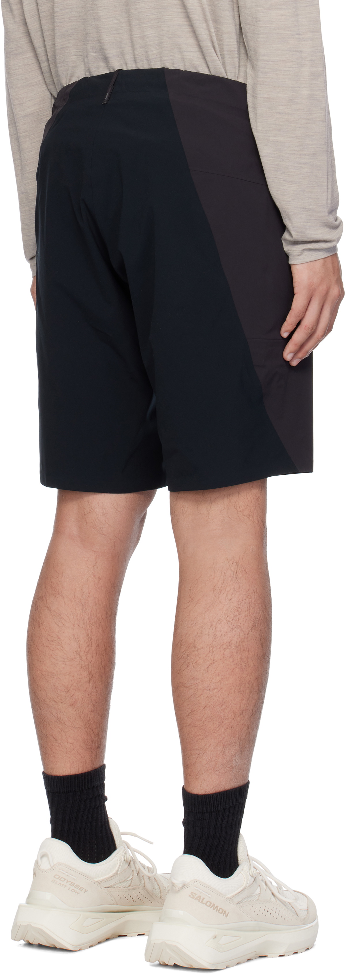 Veilance Black Secant Comp Shorts Arc'teryx Veilance