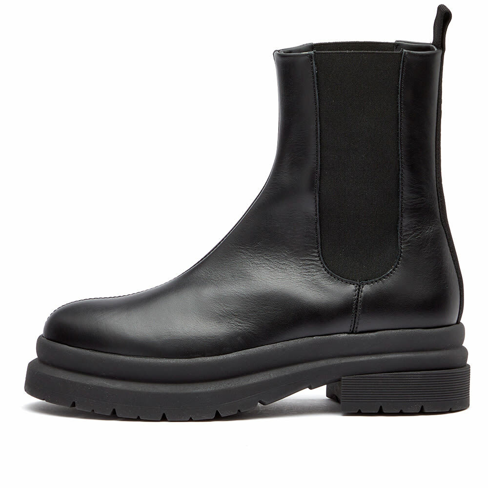 JW Anderson Women's Logo Chelsea Boot in Black JW Anderson