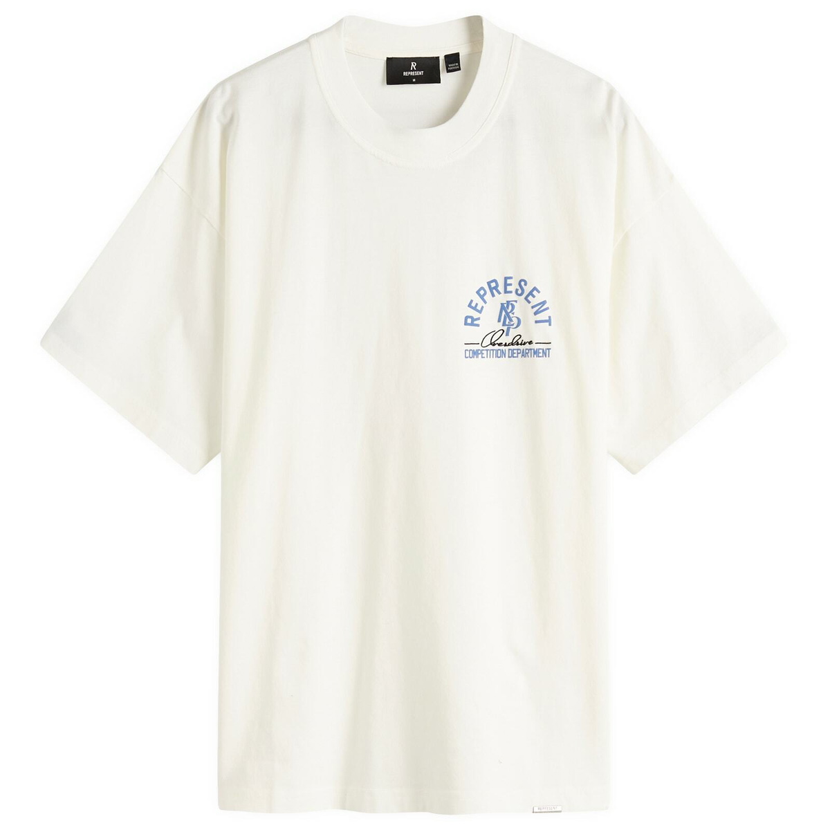 Represent Men's Competition Dept T-Shirt in Flat White Represent