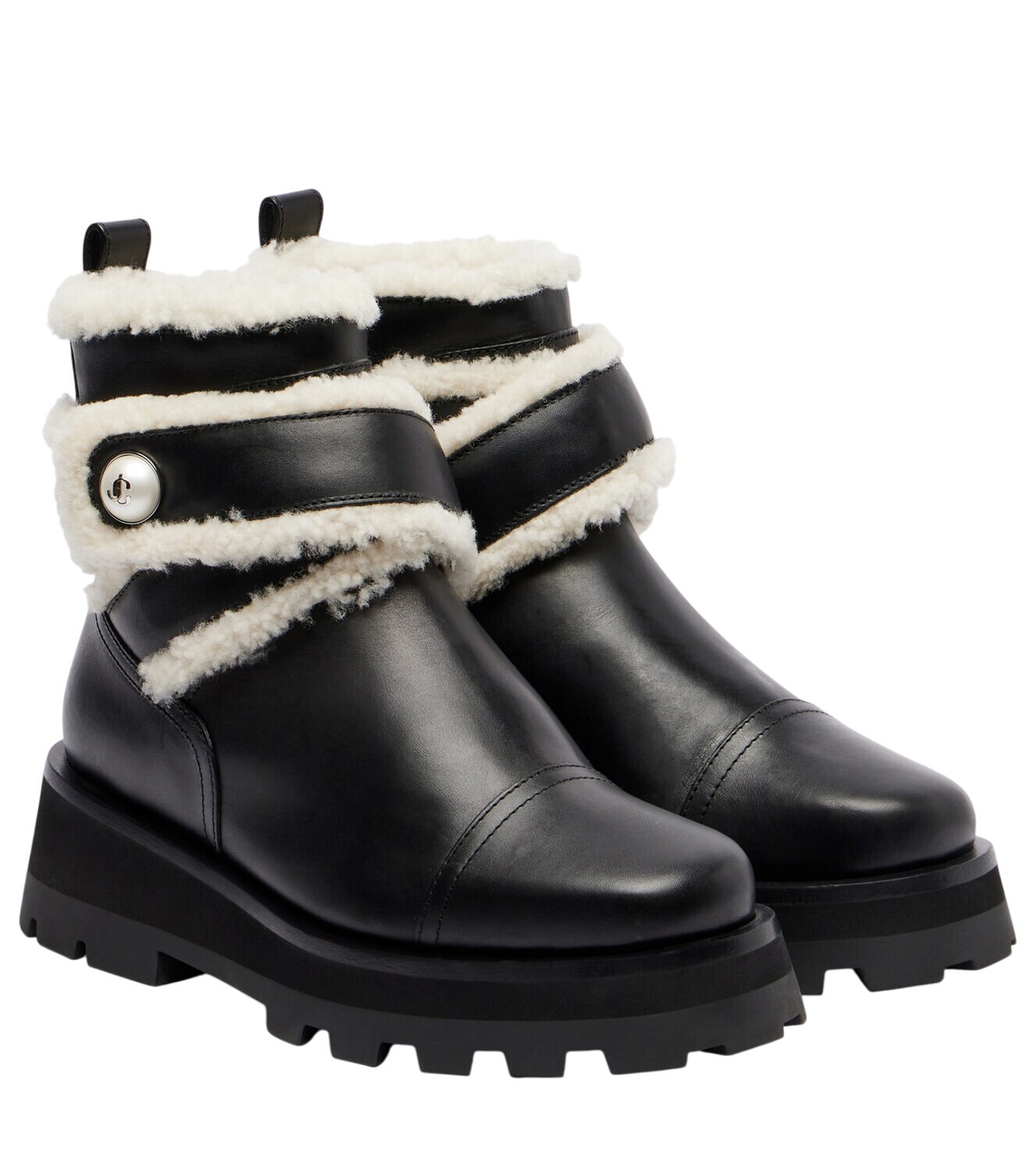 Jimmy Choo Meena leather ankle boots Jimmy Choo