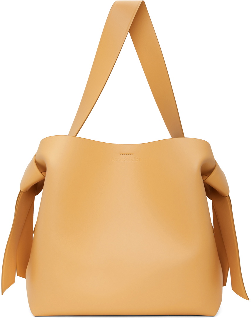 Acne Studios Beige Midi Musubi Shoulder Bag Acne Studios