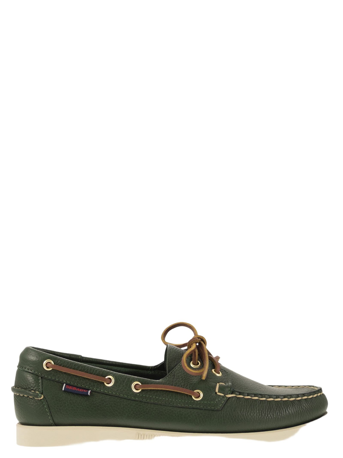 Sebago Portland - Moccasin With Grained Leather Sebago