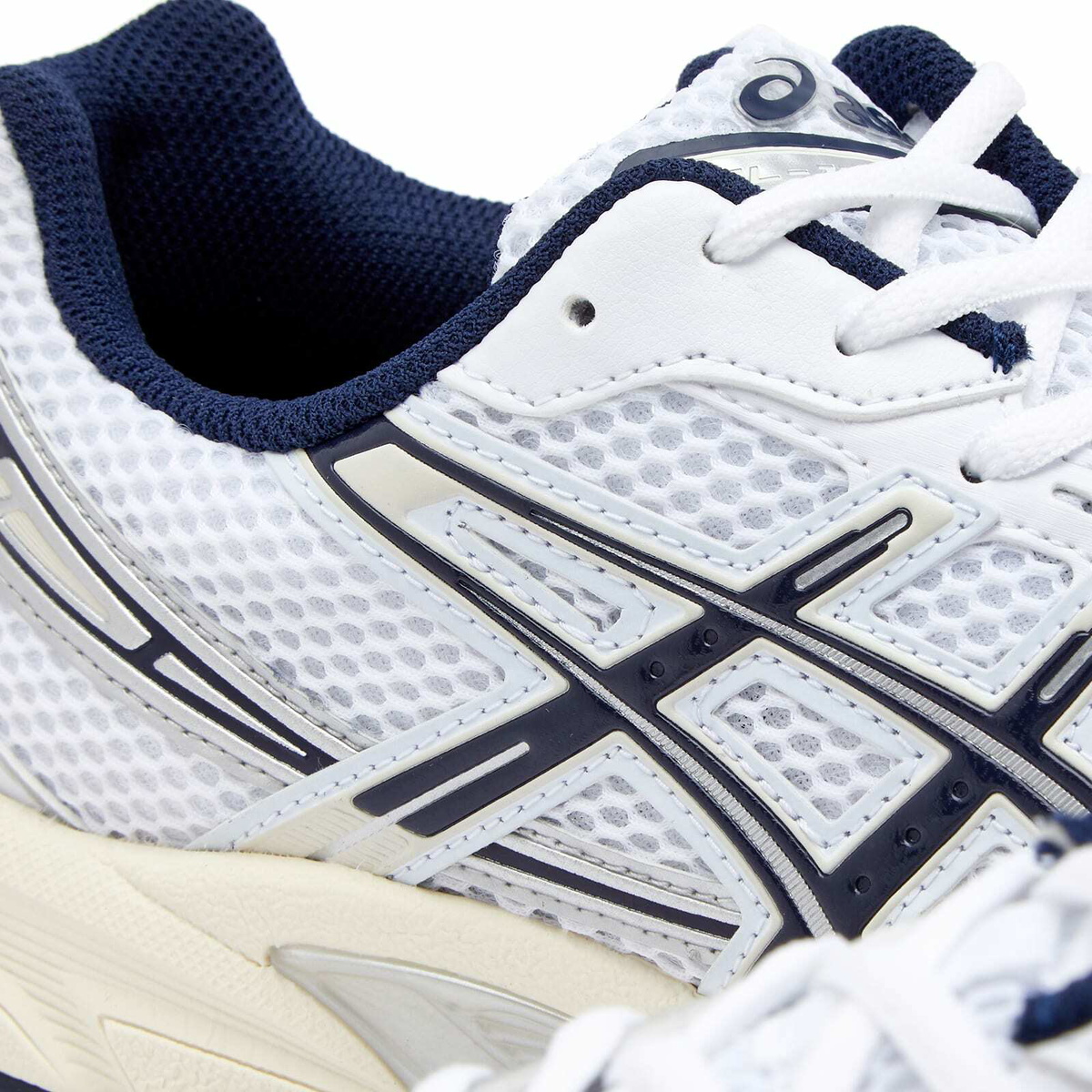 Asics Women's Gel-1130 Sneakers in White/Midnight ASICS