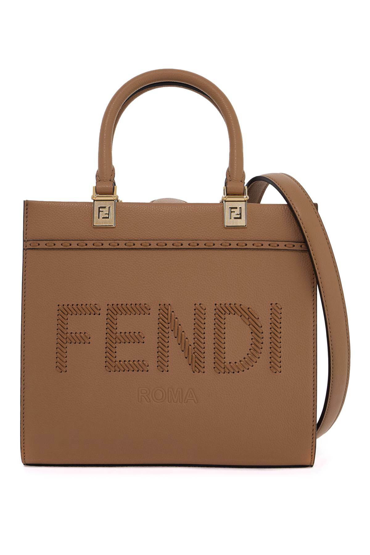 FENDI small sunshine shopper bag Brown Fendi
