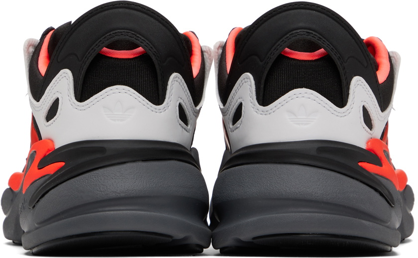 adidas Originals Black & Red Ozmorph Sneakers adidas Originals