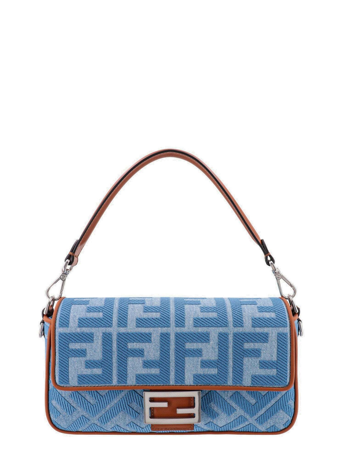 Fendi Baguette Blue Womens Fendi