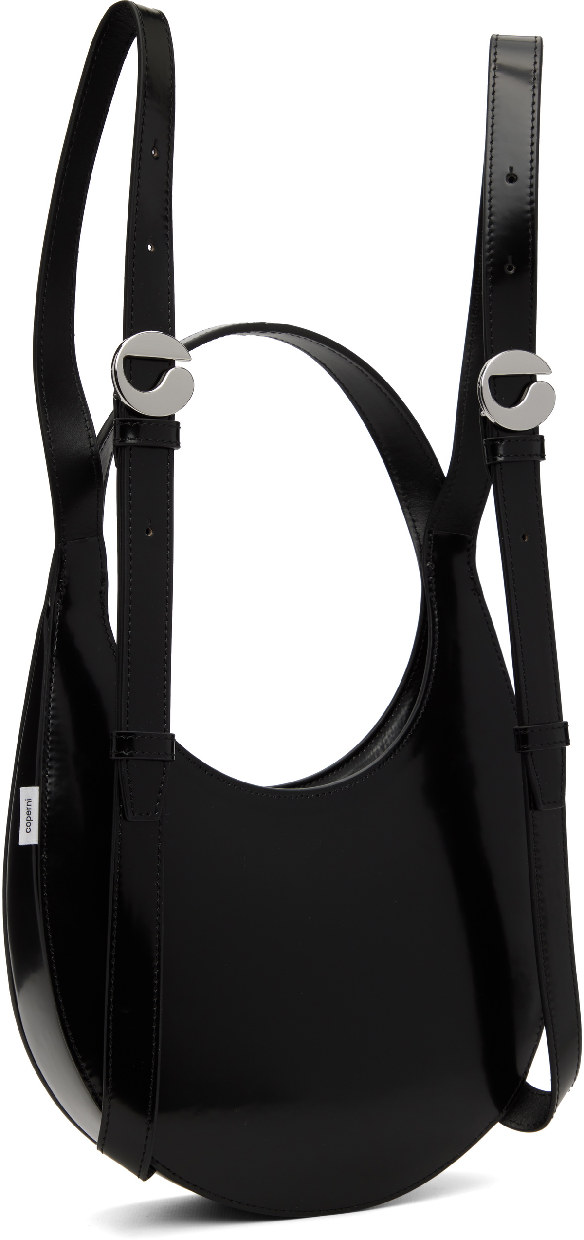 Coperni Black Swipe Backpack Coperni