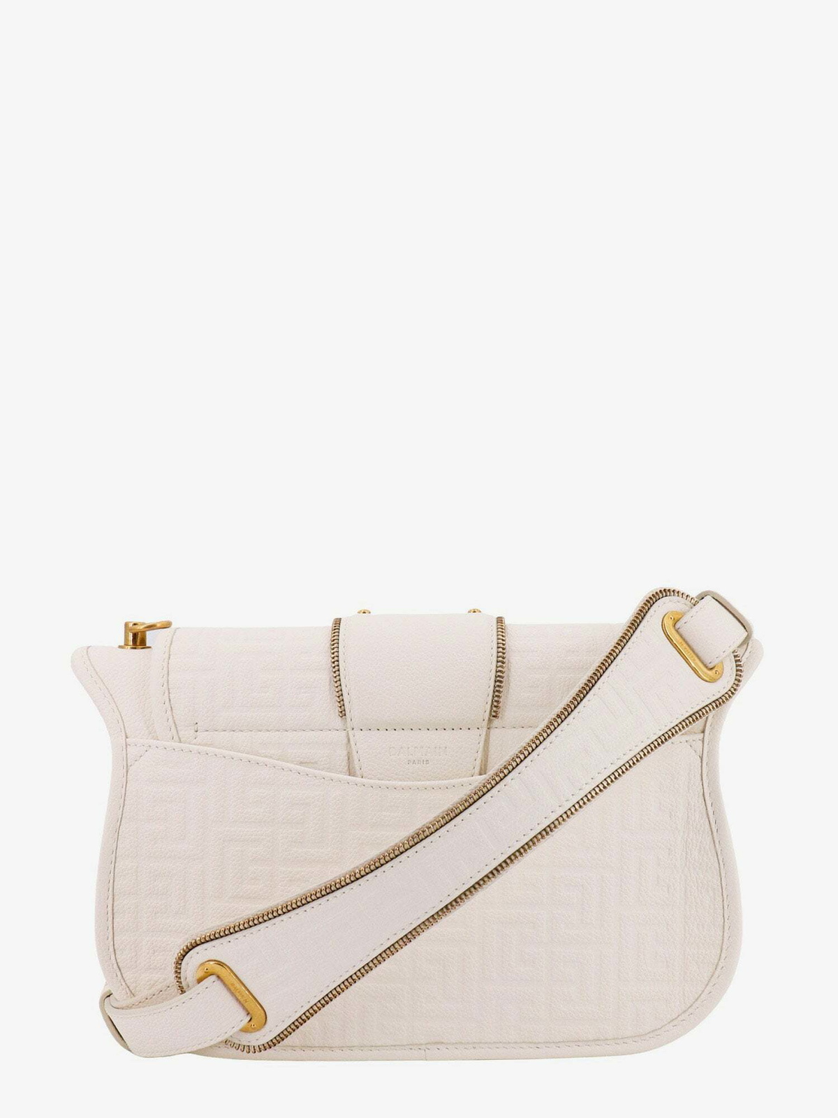 Balmain Shoulder Bag White Womens Balmain