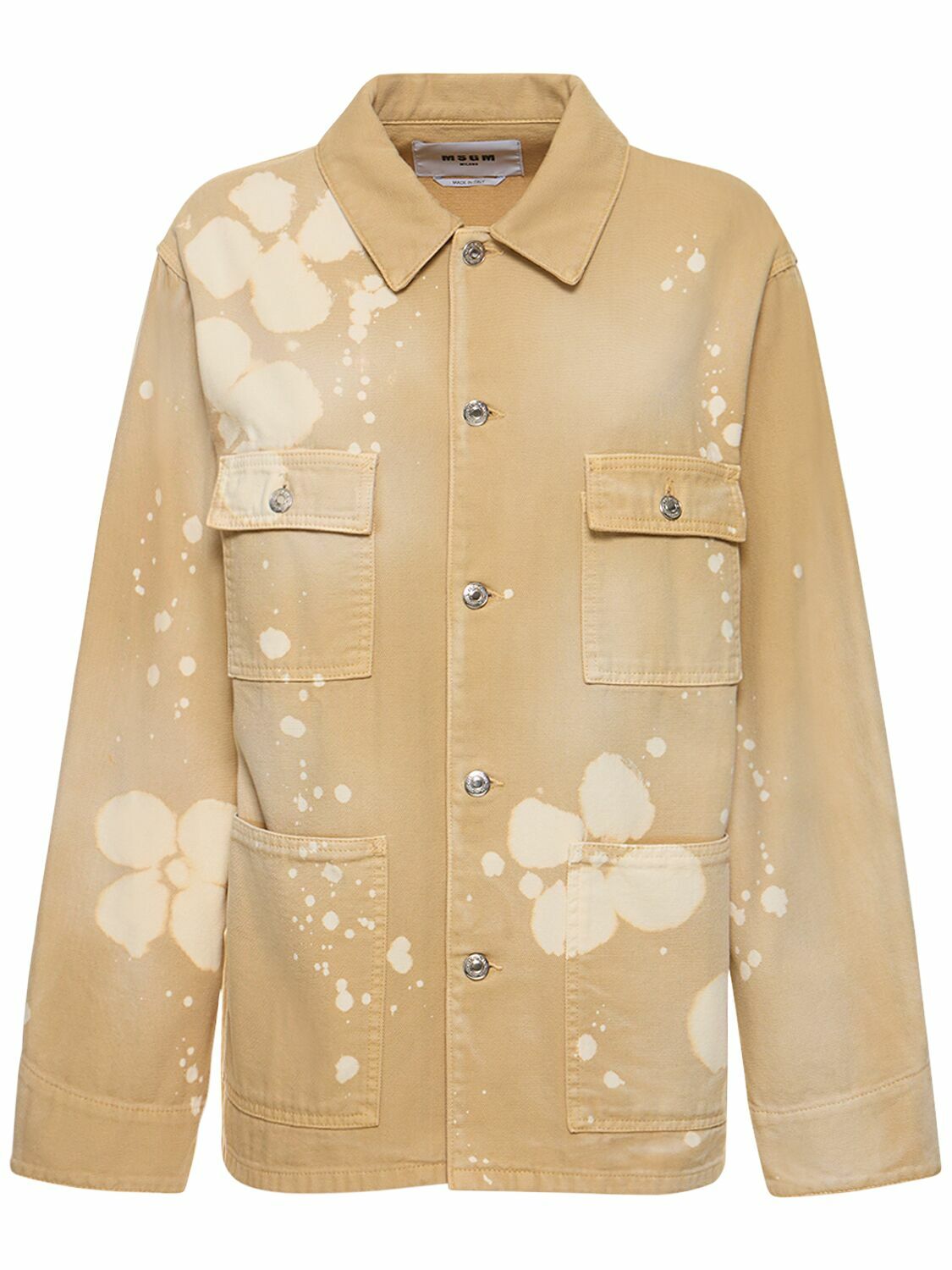 MSGM - Printed Cotton Jacket MSGM