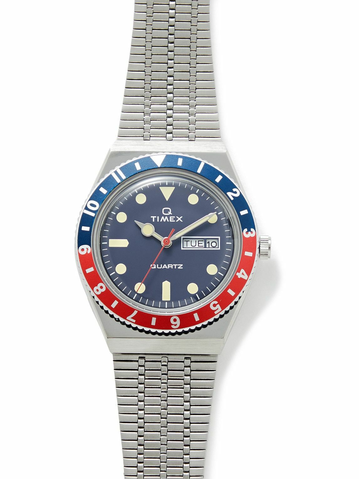 Timex - Q Timex Reissue 38mm Stainless Steel Watch Timex