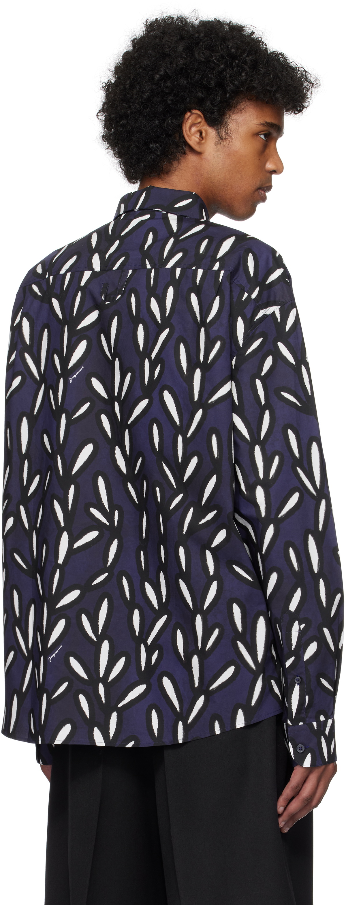 JACQUEMUS Navy 'The Simon' Shirt Jacquemus