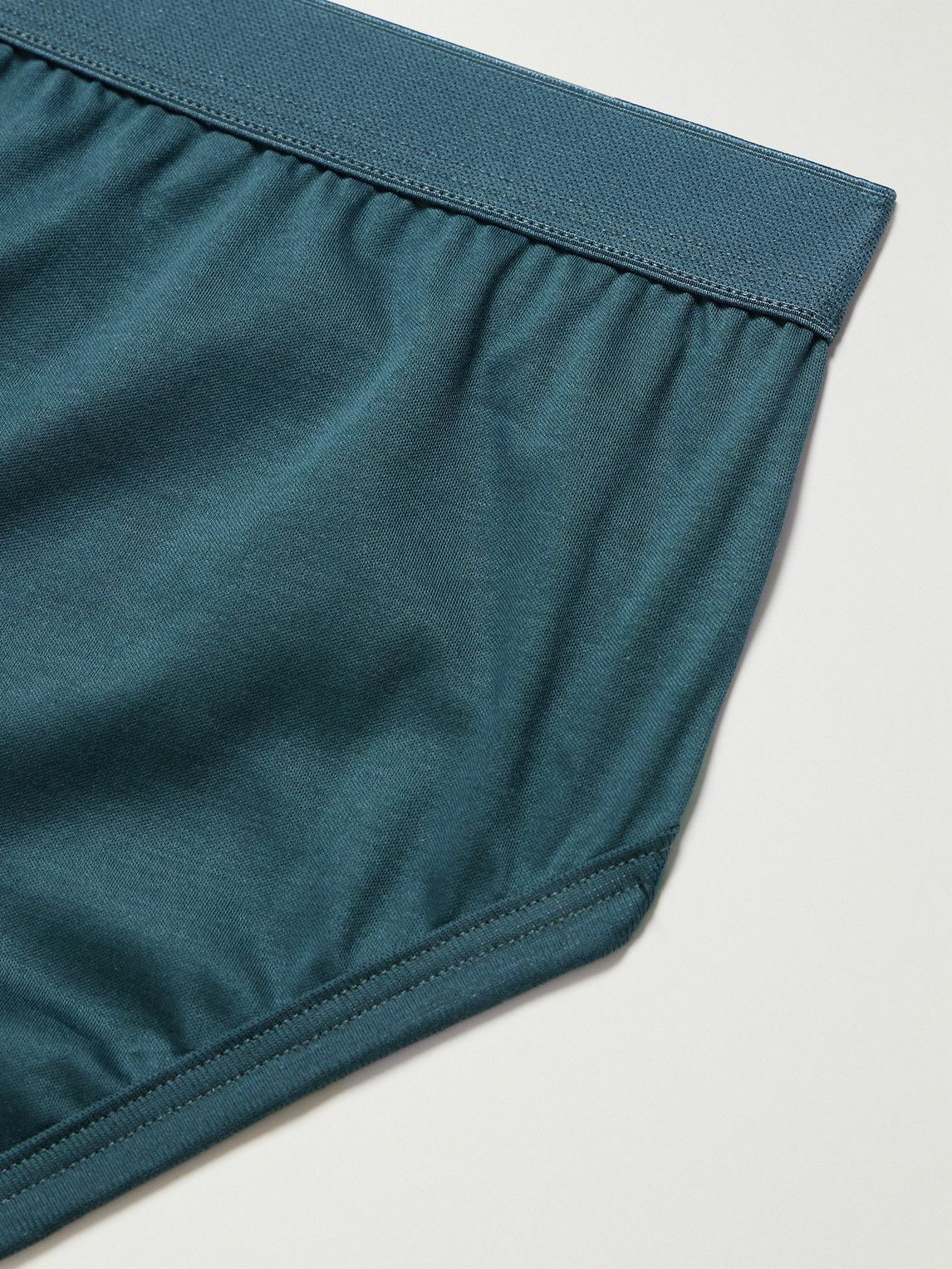 Zimmerli - Sea Island Cotton Briefs - Blue Zimmerli