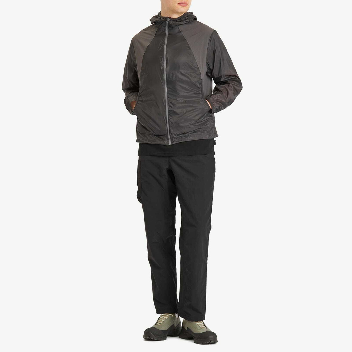 CAYL Men's Multi Pocket Wide Trousers in Black CAYL