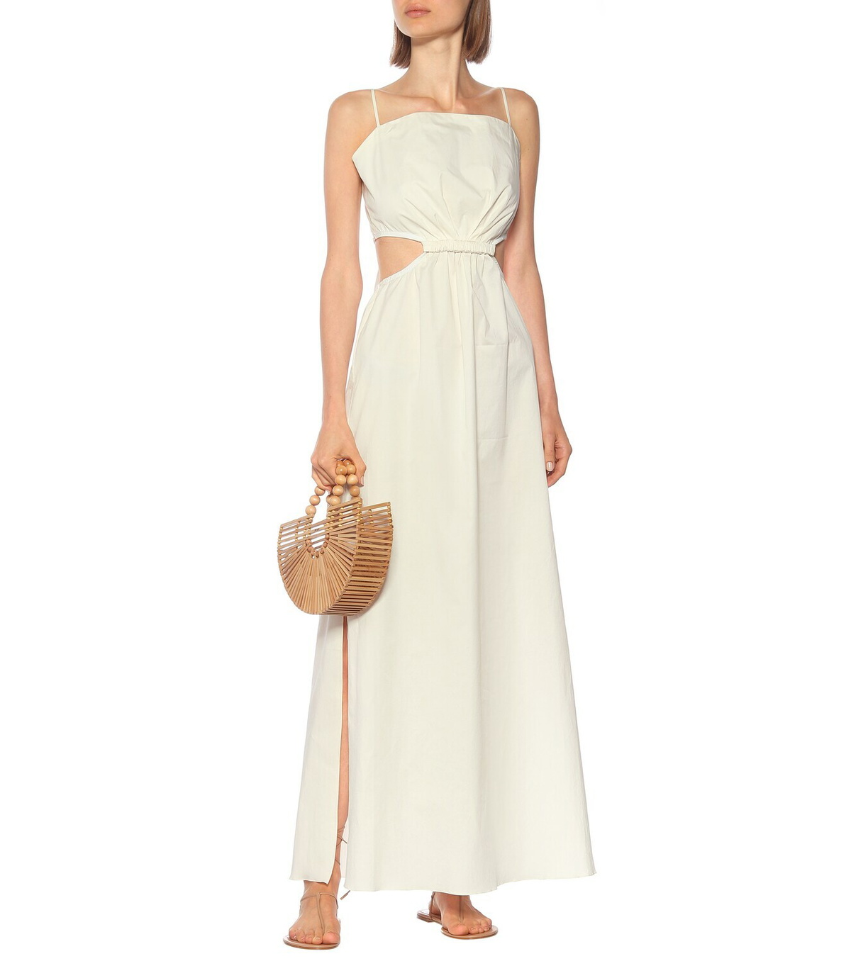 Johanna Ortiz White Sand stretch-cotton maxi dress Johanna Ortiz