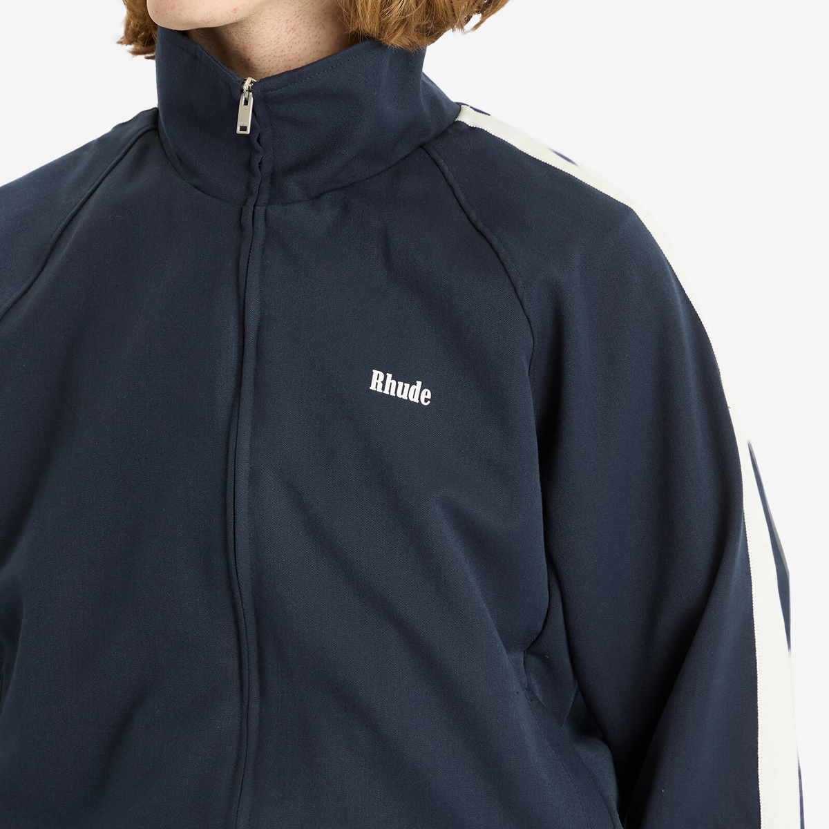 Rhude Men's Hamptons Traxedo Track Jacket in Navy Rhude
