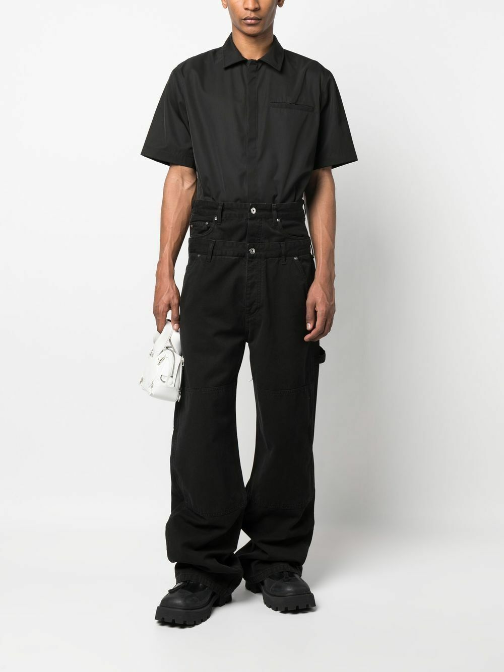 OFF-WHITE - Two Layer Trousers Off-White