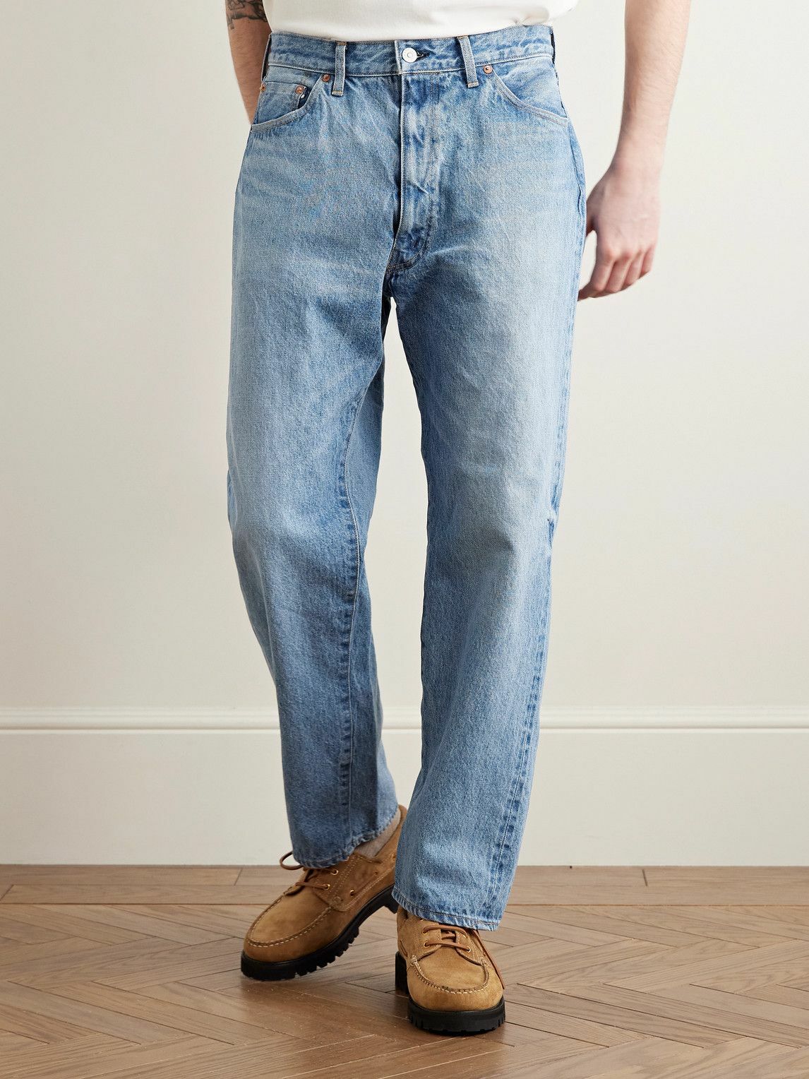 Kaptain Sunshine - Straight-Leg Selvedge Jeans - Blue Kaptain Sunshine