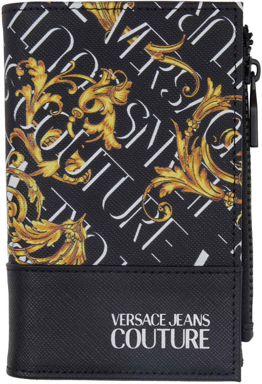 Versace Jeans Couture Black Couture Wallet Versace