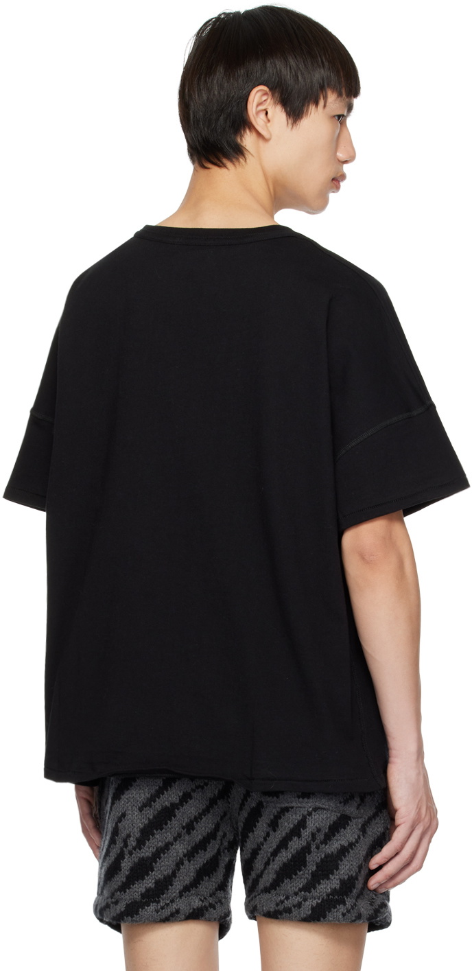 Rhude Black Reverse T-Shirt Rhude