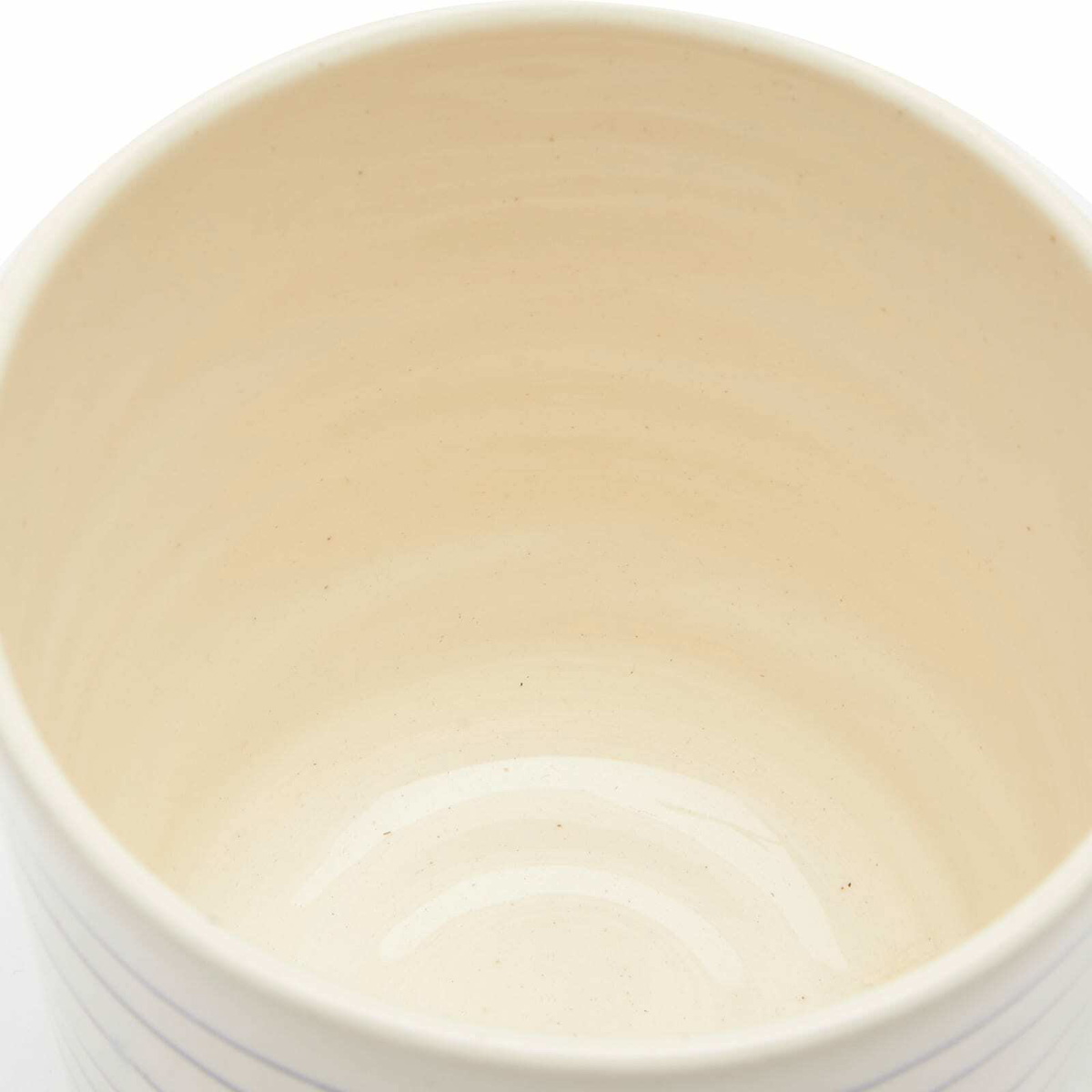 The Conran Shop Horizontal Strip Mug in Blue/White The Conran Shop