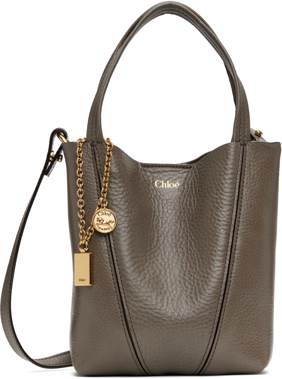 Chloé Gray Spin Small Bag Chloe