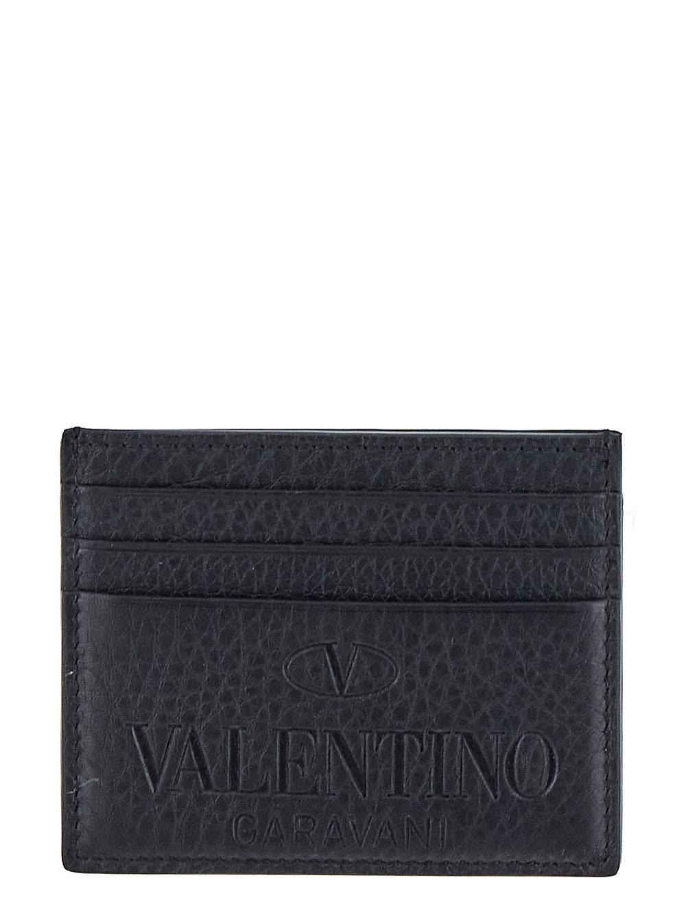 Valentino Garavani Impressed Logo Cardholder Valentino Garavani