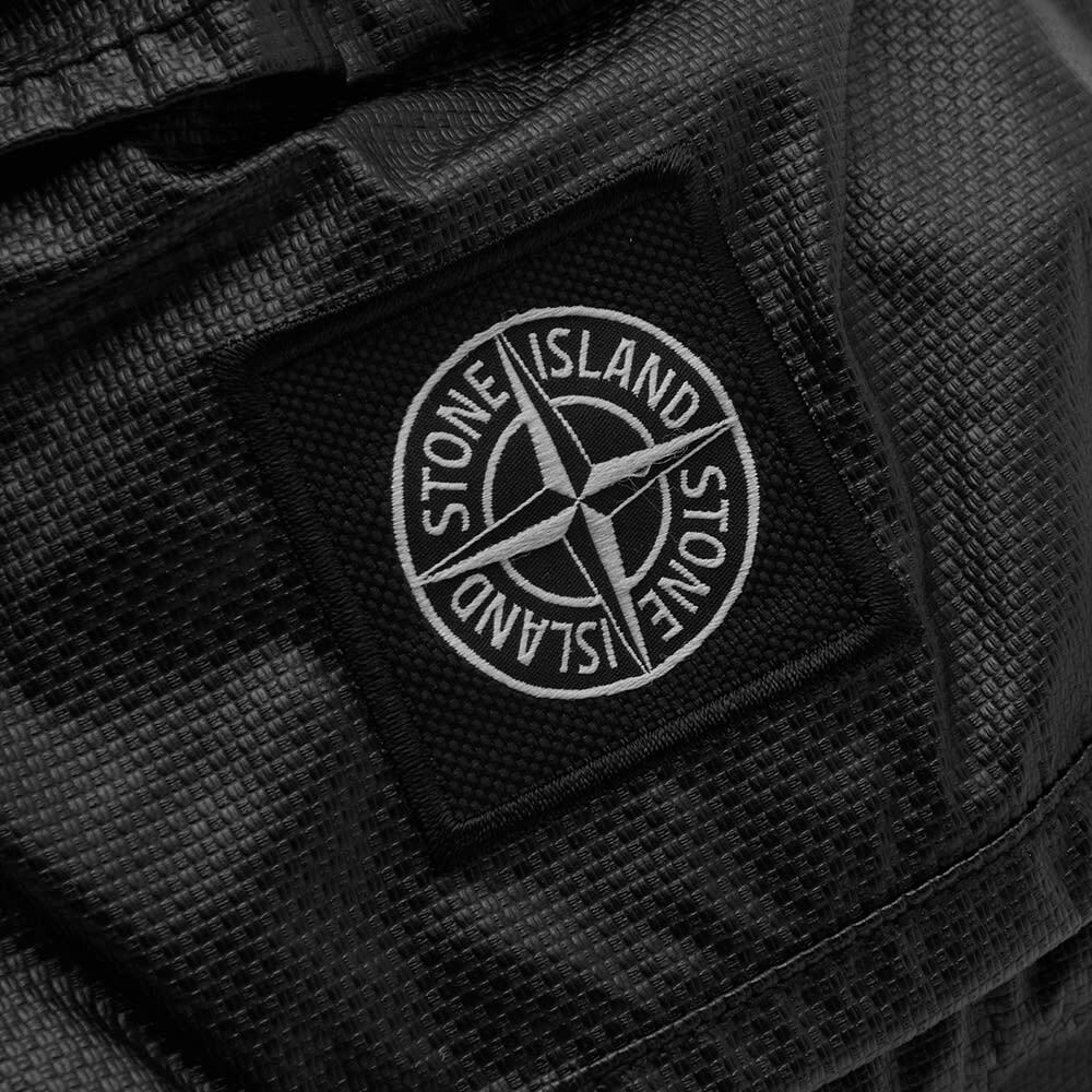 Stone Island Men's Patch Pouch Bag in Black Stone Island