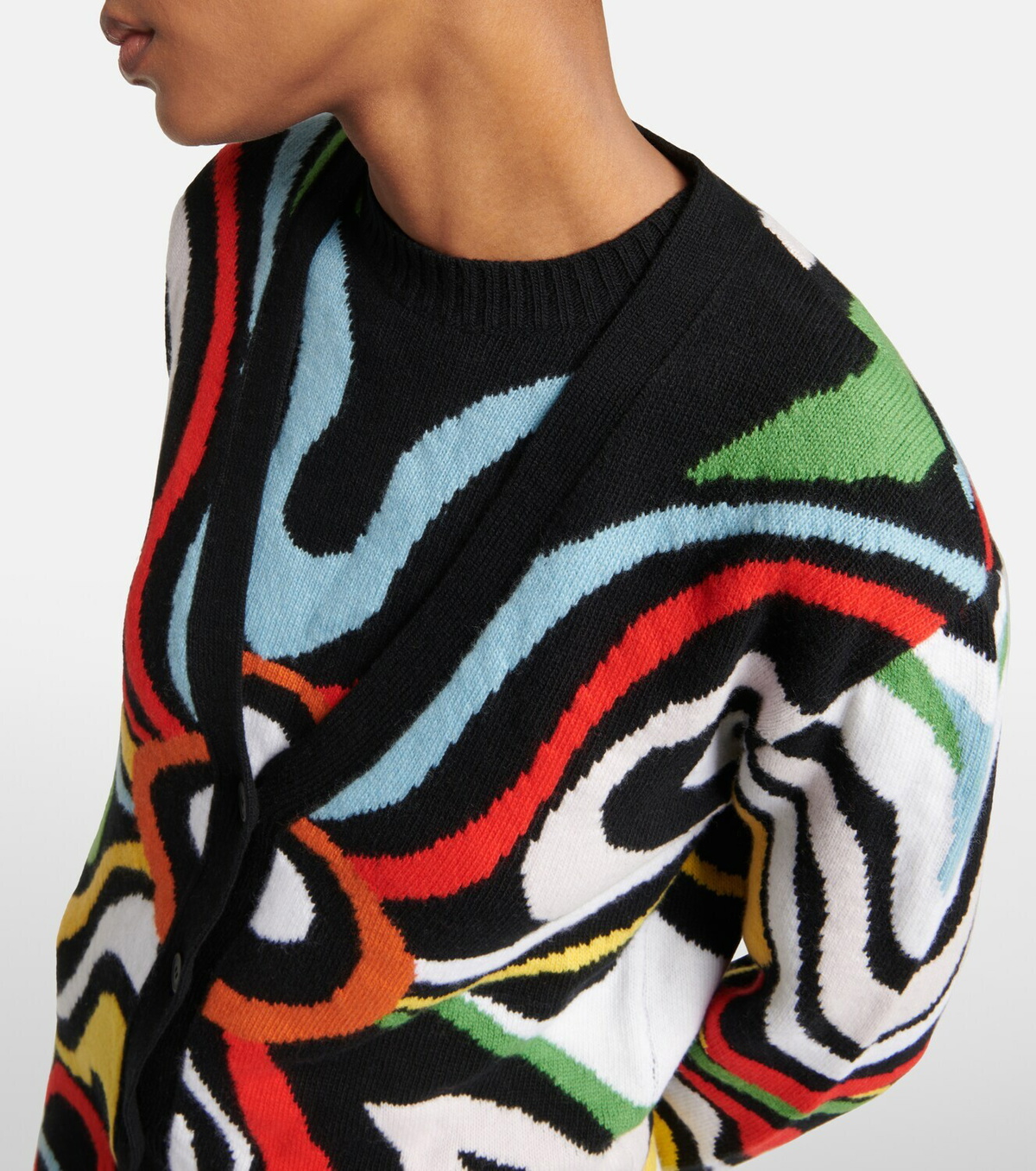 Pucci - x Fusalp intarsia wool cardigan Emilio Pucci