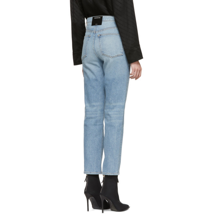 Alexander Wang Indigo Wake Flex Jeans Alexander Wang