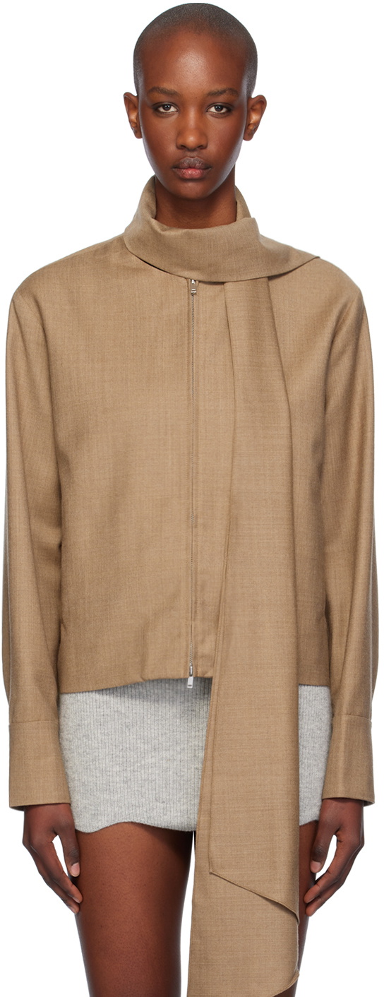 Aya Muse Brown Nai Jacket Aya Muse