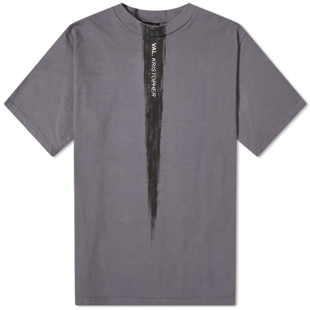 Val Kristopher Paint Strip Tee Val Kristopher