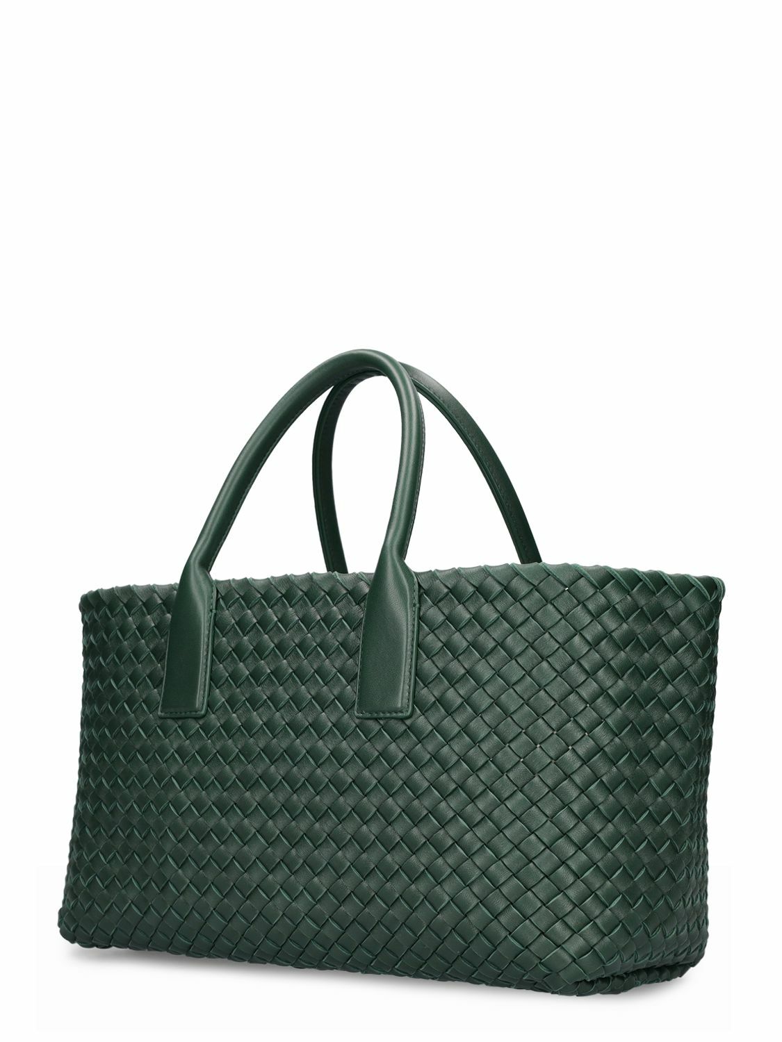 BOTTEGA VENETA - Small Cabat Leather Tote Bottega Veneta