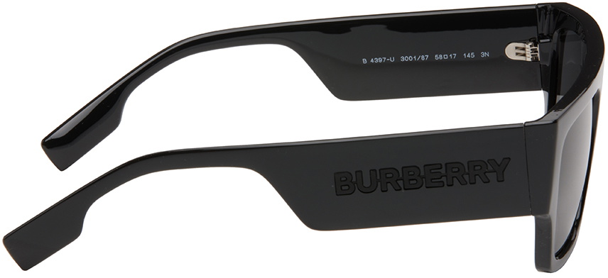 Burberry Black Rectangular Sunglasses Burberry
