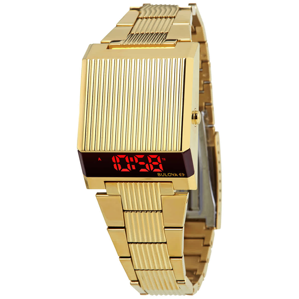 Bulova Quartz Digital Mens Watch 97C110 Bulova