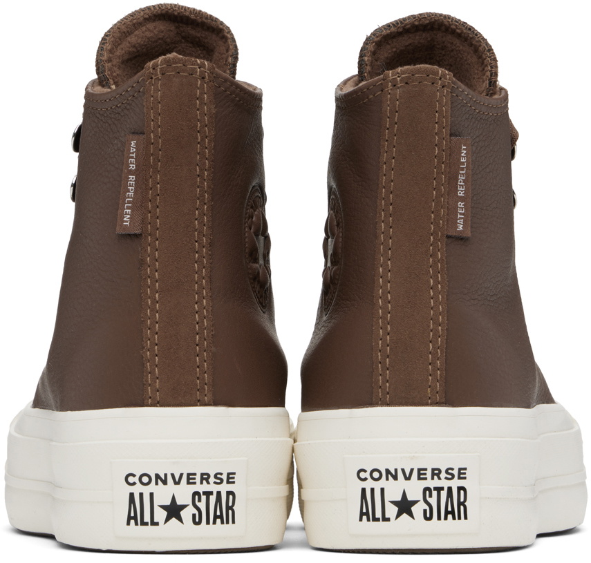 Converse Brown Chuck Taylor All Star Lift Sneakers Converse