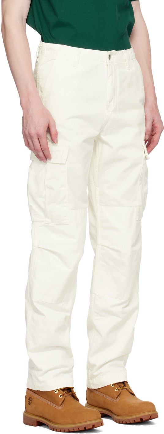 Carhartt Work In Progress White Regular Cargo Pants Carhartt WIP