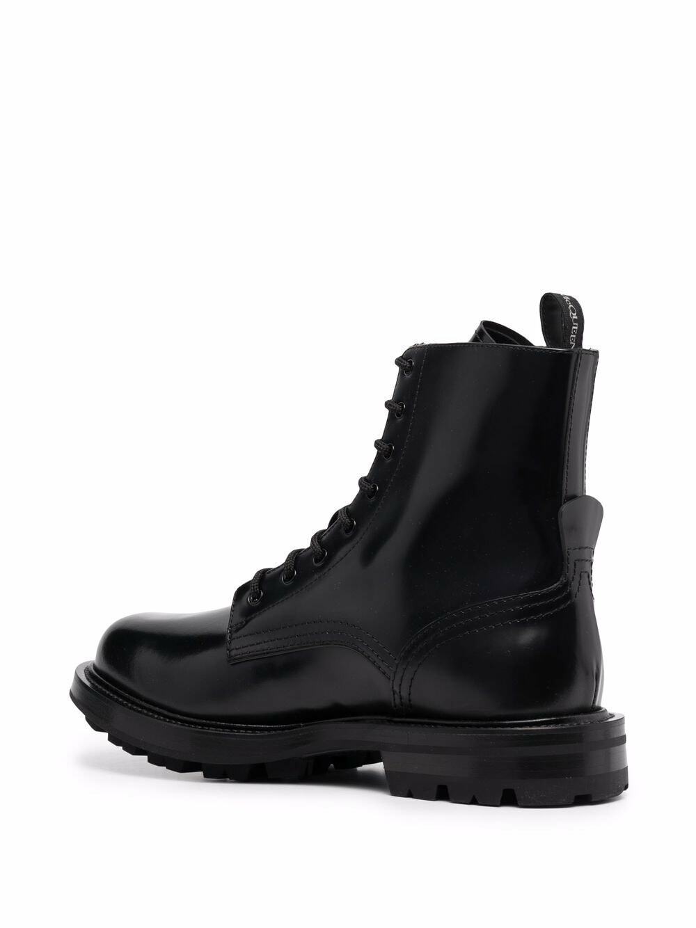 ALEXANDER MCQUEEN - Leather Ankle Boot Alexander McQueen